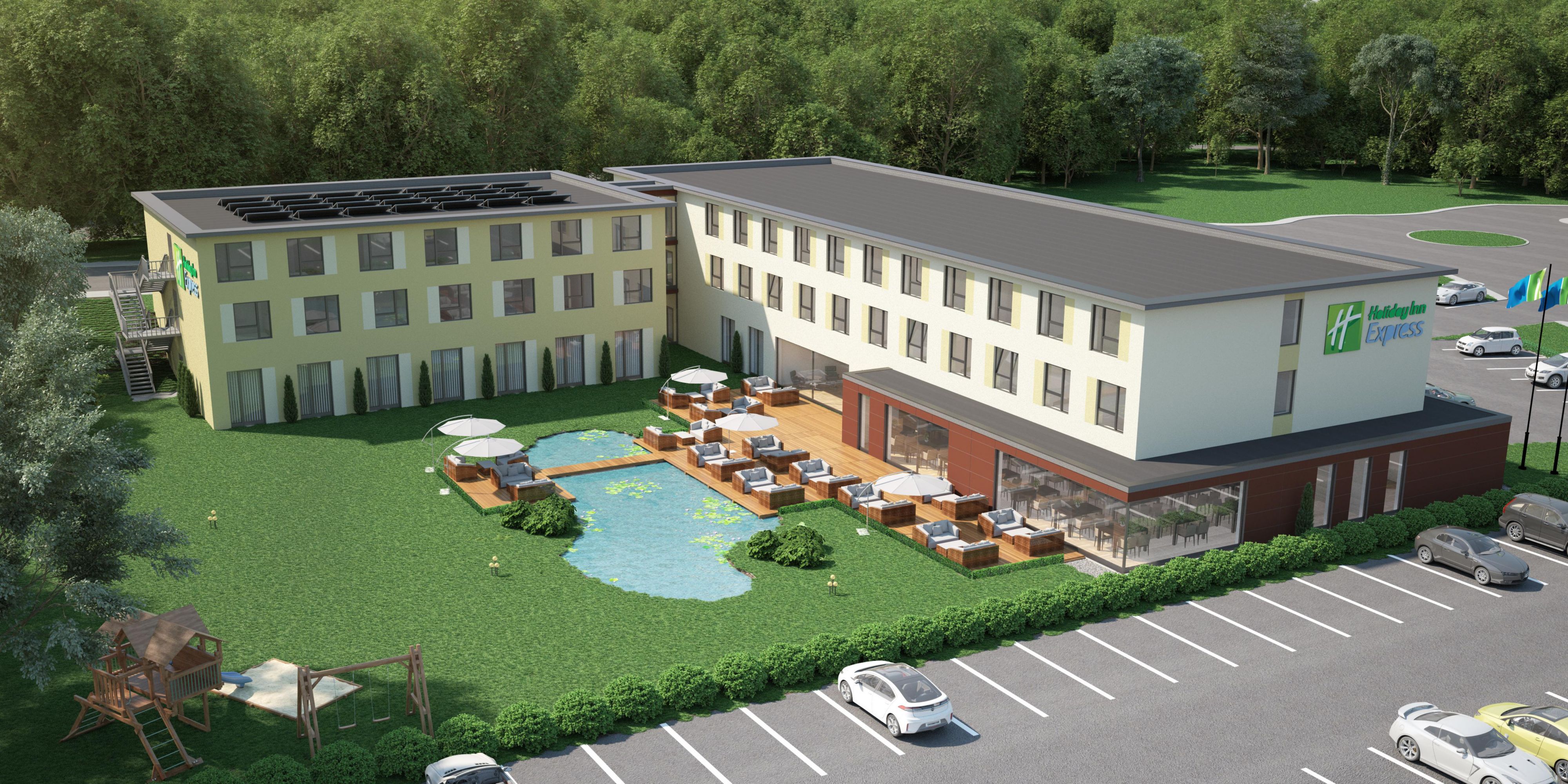 Karte und Anfahrtsbeschreibung für das Holiday Inn Express Merzig